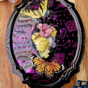 Dark Arts Wall Art Art. Resin Frame Wall Art. Handmade. Gifts Gothic ...