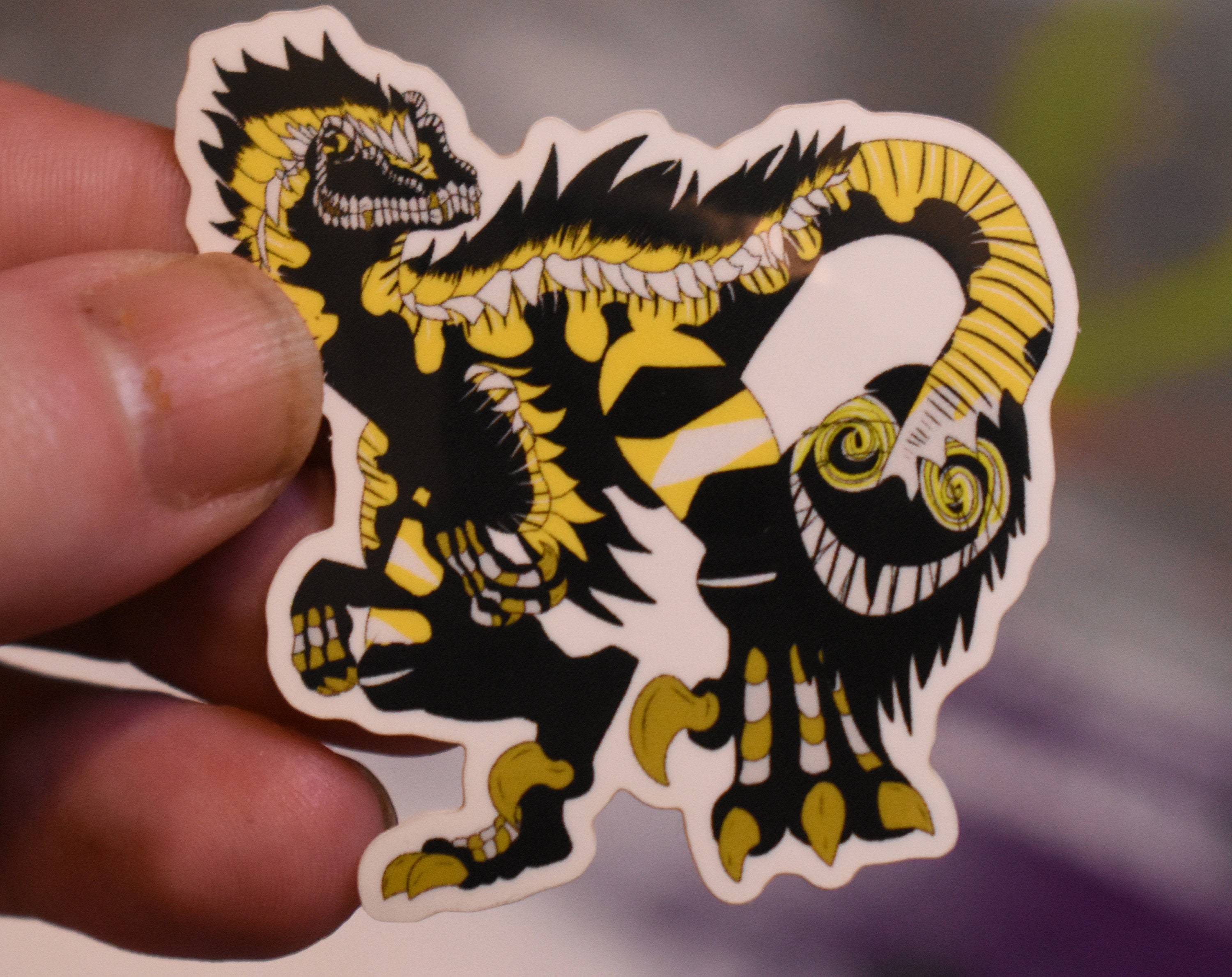 Rollercoaster Rita the Smiler Alton Towers Inspired Velociraptor Raptor ...