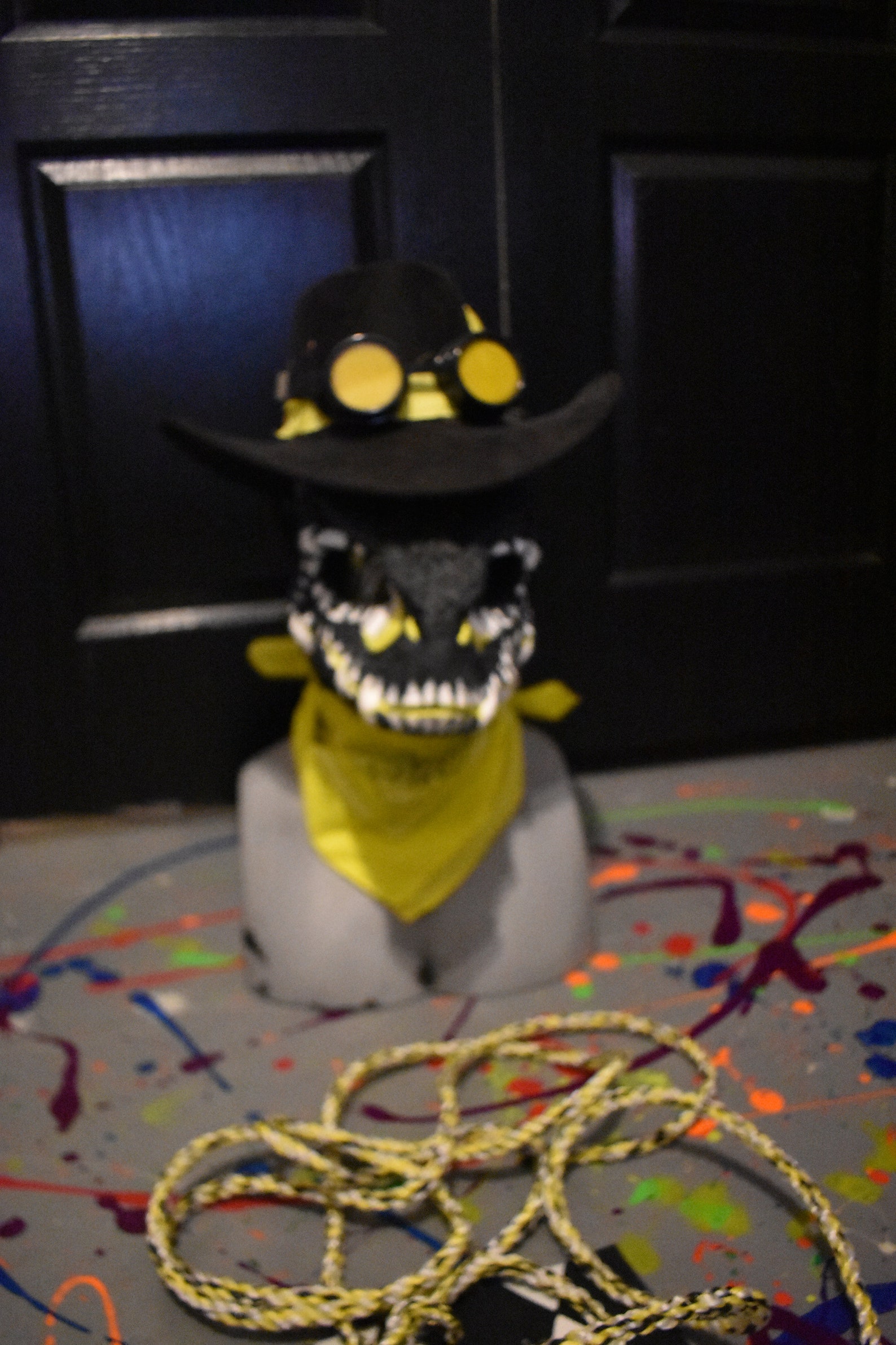 Dino Mask Fursuit Partial With Accessories the Smiler Fursuit Mask With ...