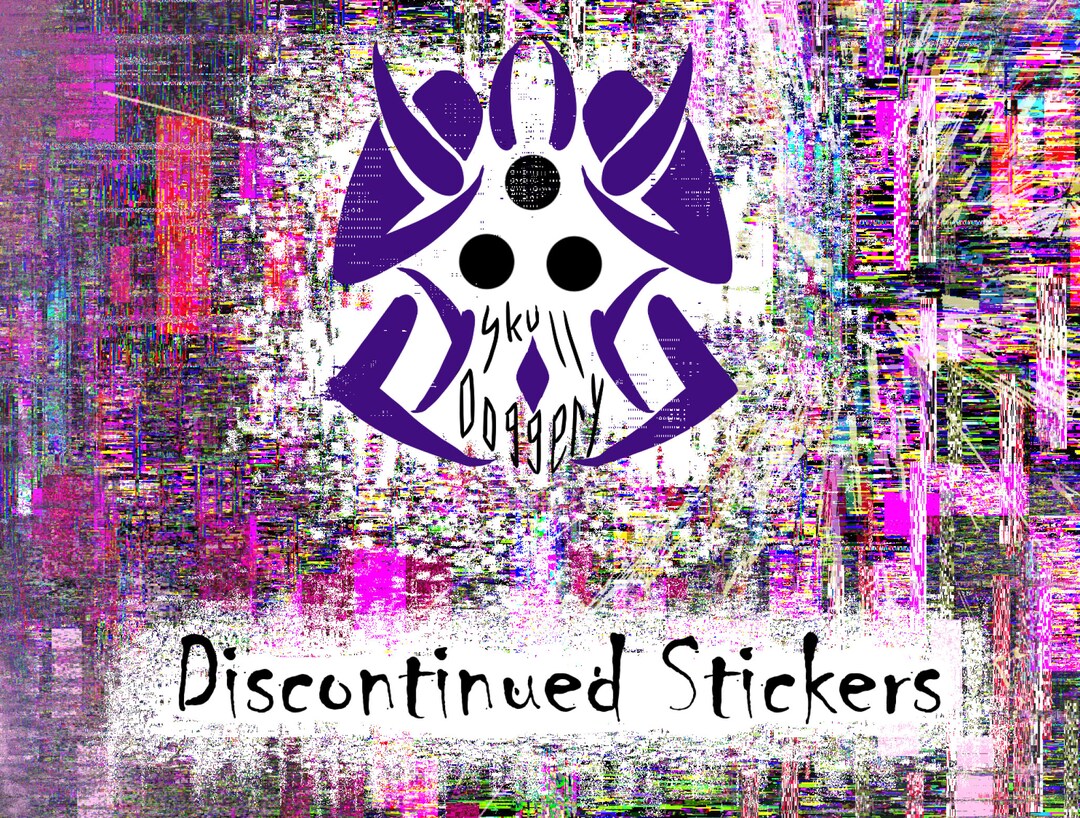 Sale Sticker Bin (giraffe, Trippy ,the Smiler, Creepy, Unicorn) - Etsy