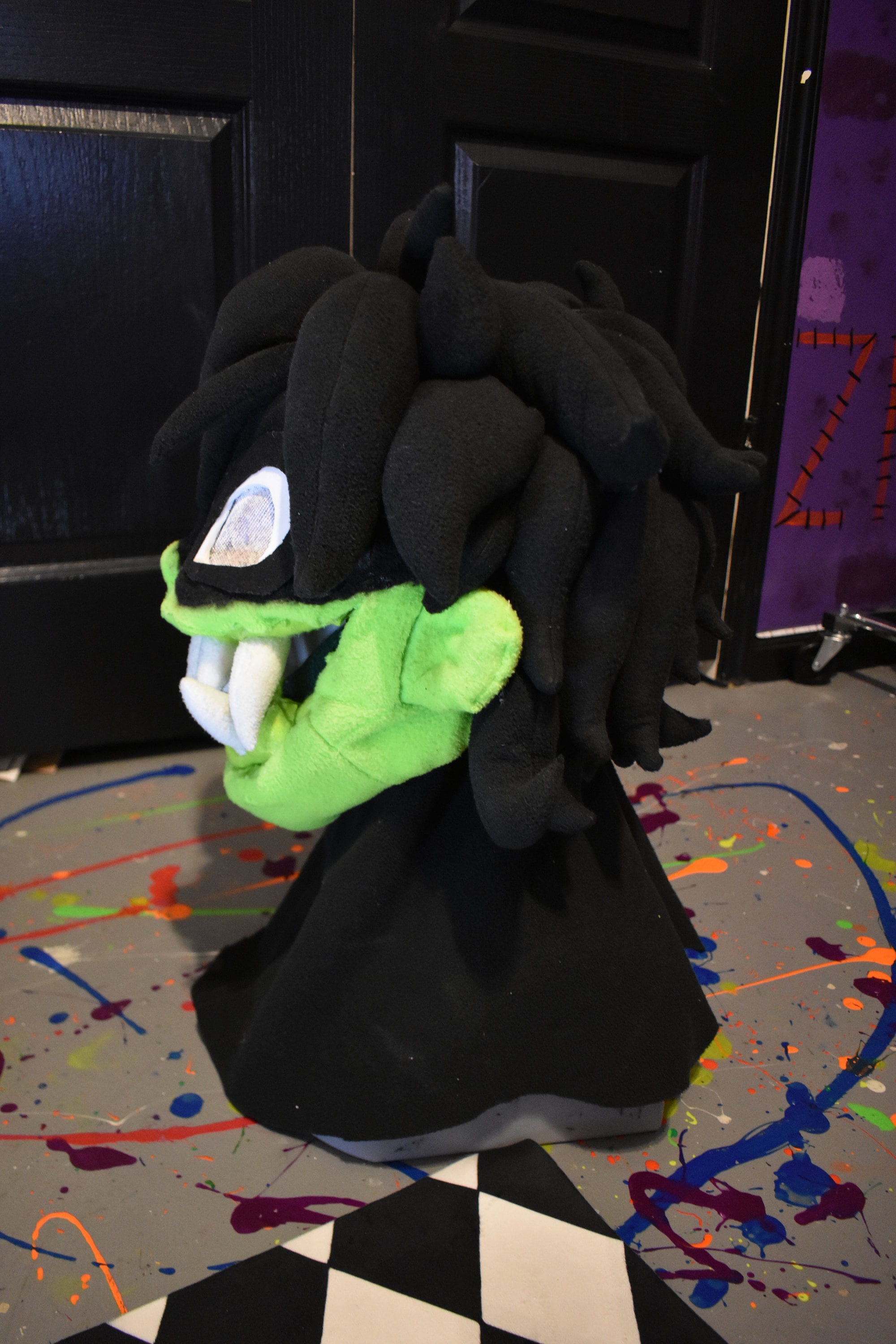 Thafnine Hacknine Fursuit Head and Claws Partial Youtube Fanart ...