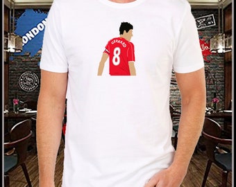 Steven Gerrard Shirt - Etsy