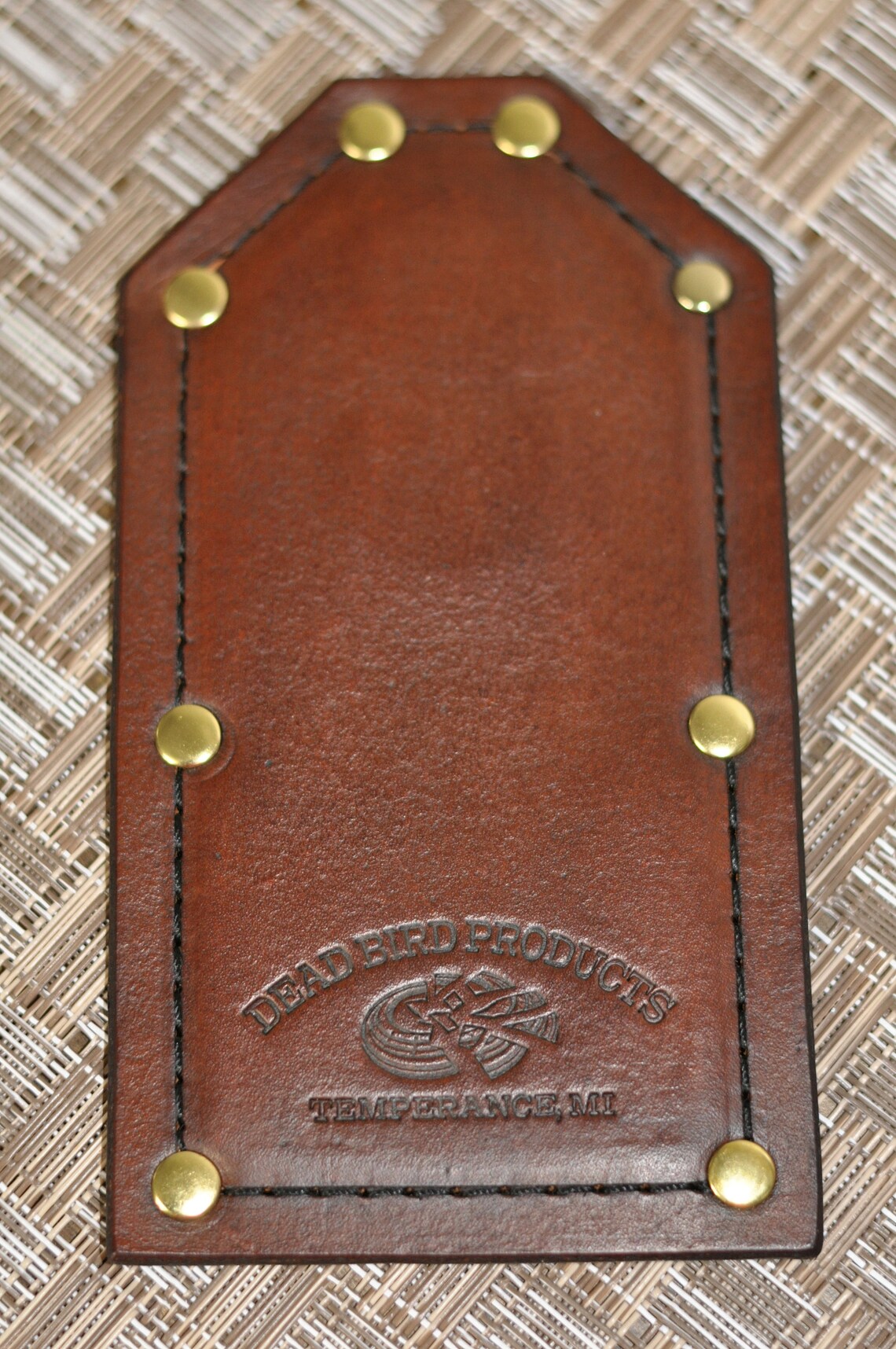 BROWN Leather Barrel Rest, Shotgun, Trapshooting, Trap, Skeet, Sporting ...