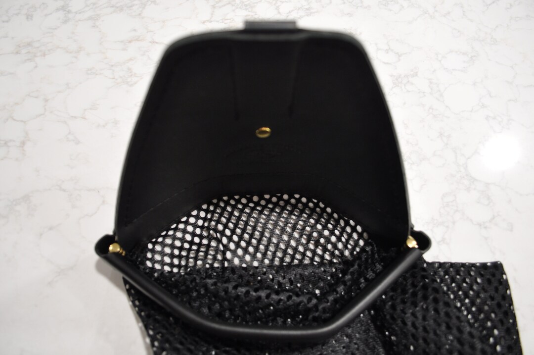 Black Leather, Empty Shot Shell Hull Bag, Top Opening - Etsy