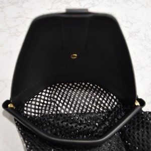 Black Leather, Empty Shot Shell Hull Bag, Top Opening - Etsy