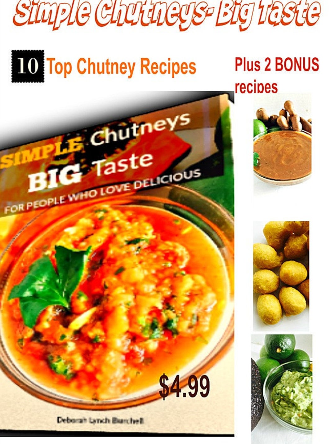 Caribbean Chutney Recipes Ecookbook {pdf} - Etsy