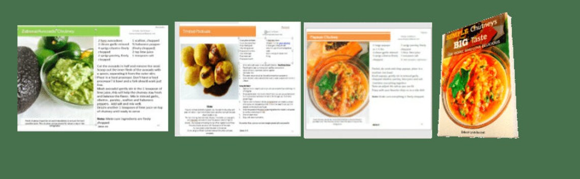 Caribbean Chutney Recipes Ecookbook {pdf} - Etsy
