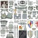 Medieval Knight, Fantasy Paper Model - Etsy
