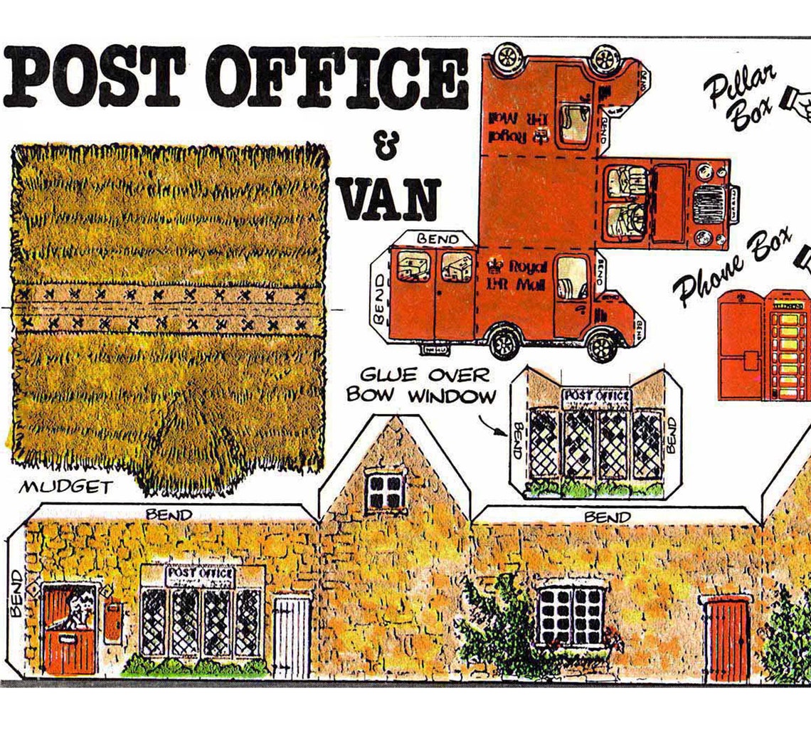 Post Office, Van Model - Etsy