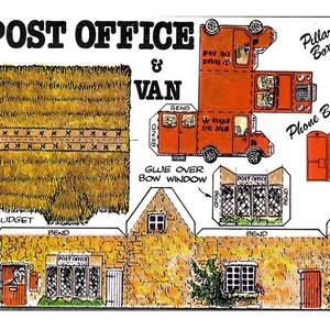 Post Office, Van Model - Etsy