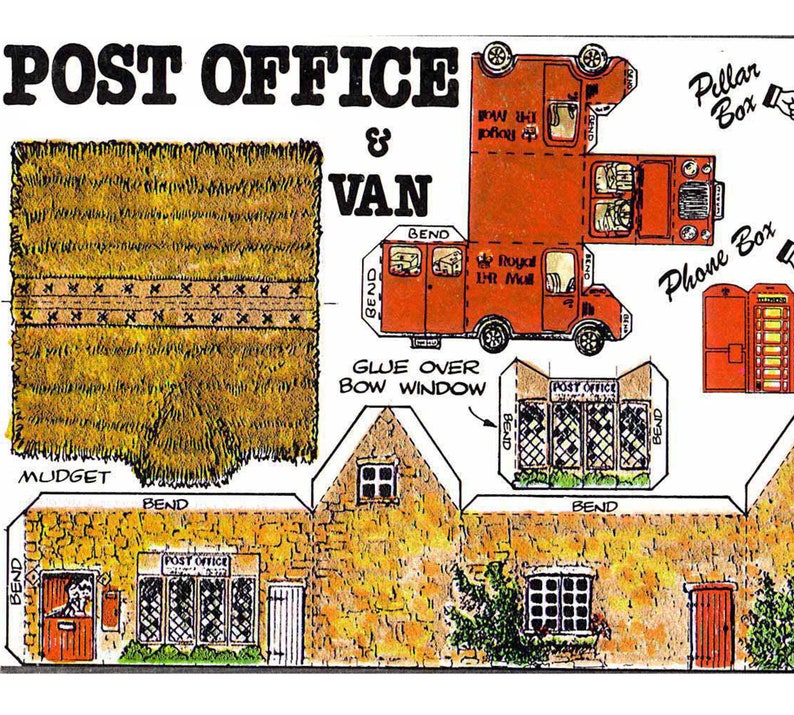 Post Office, Van Model - Etsy