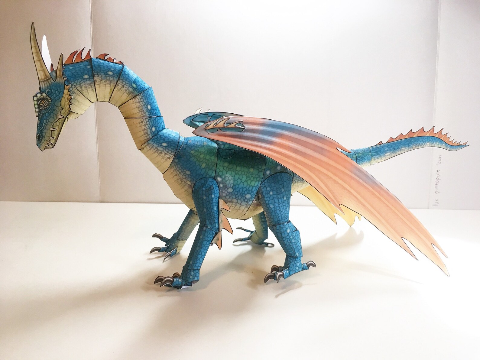 Dragon Papercraft Model - Etsy
