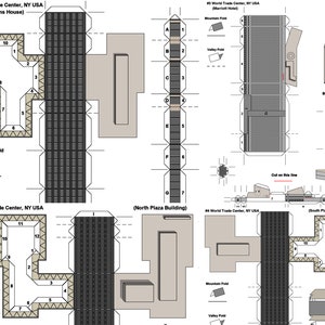 Architecture Model, World Trade Center Model, Paper Model - Etsy