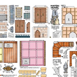 Fantasy House Model, Fairy House Kit, Story Book House - Etsy