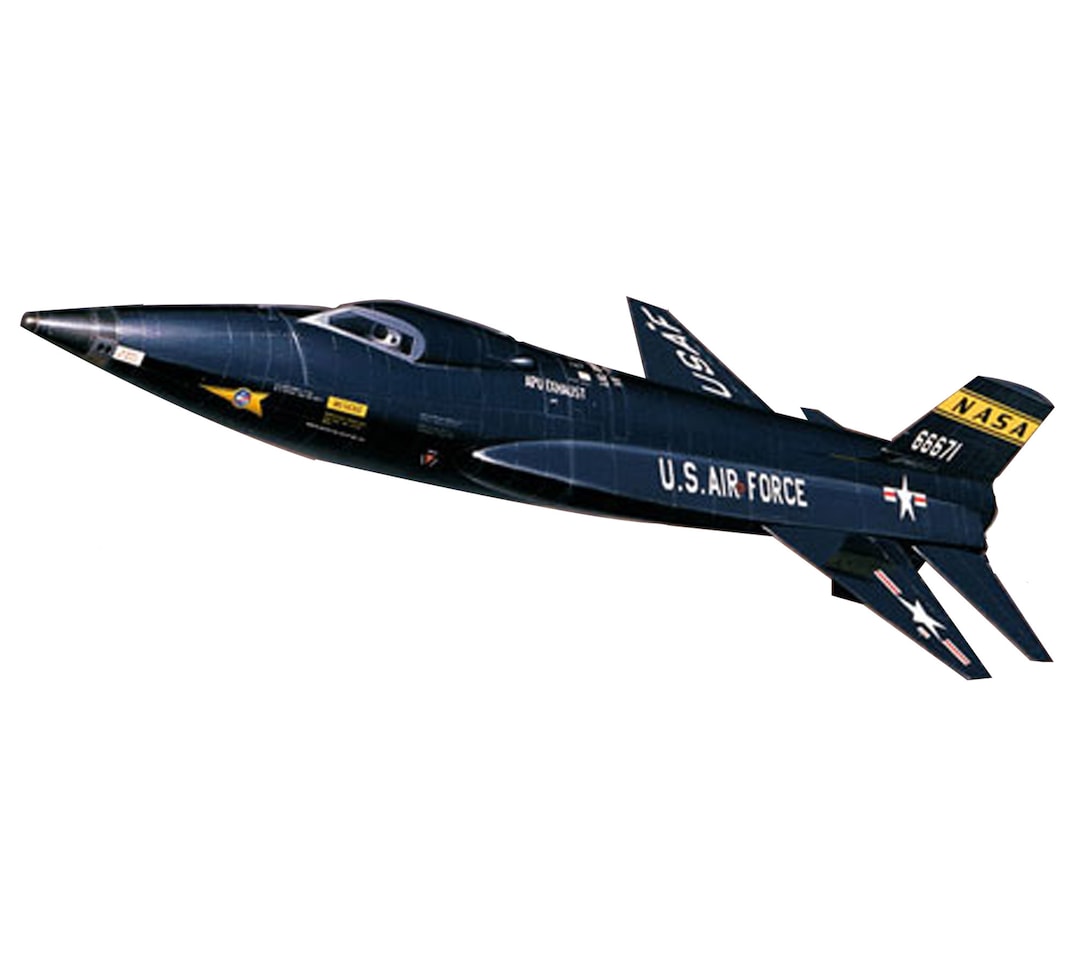 Paper Model Plane, NASA - Etsy