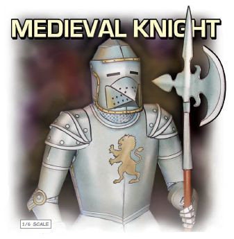 Medieval Knight, Fantasy Paper Model - Etsy
