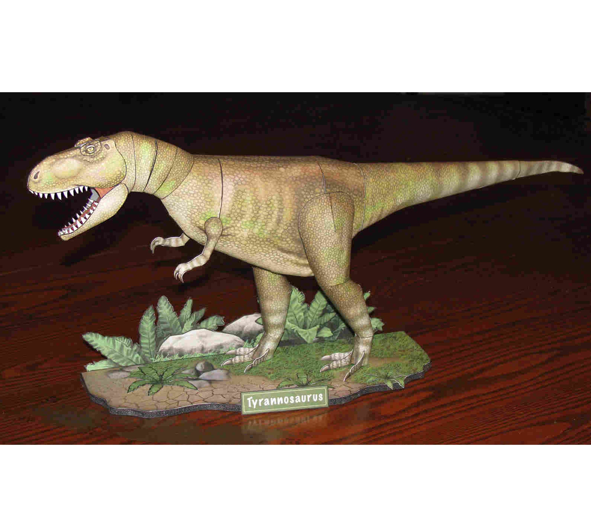 T-rex Paper Model - Etsy