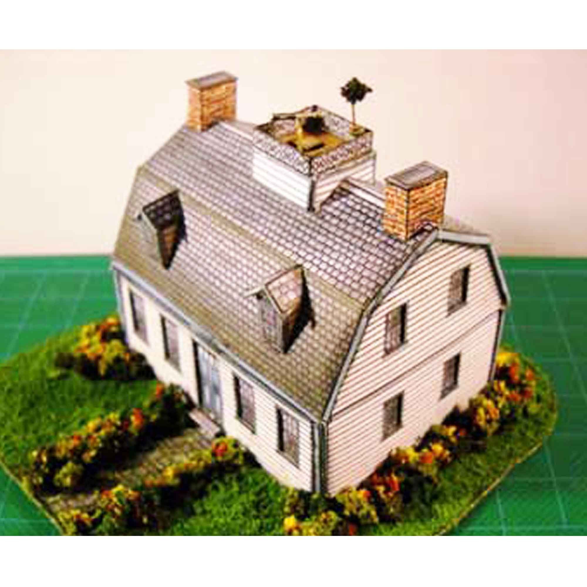 Paper House Model, Captain's House - Etsy