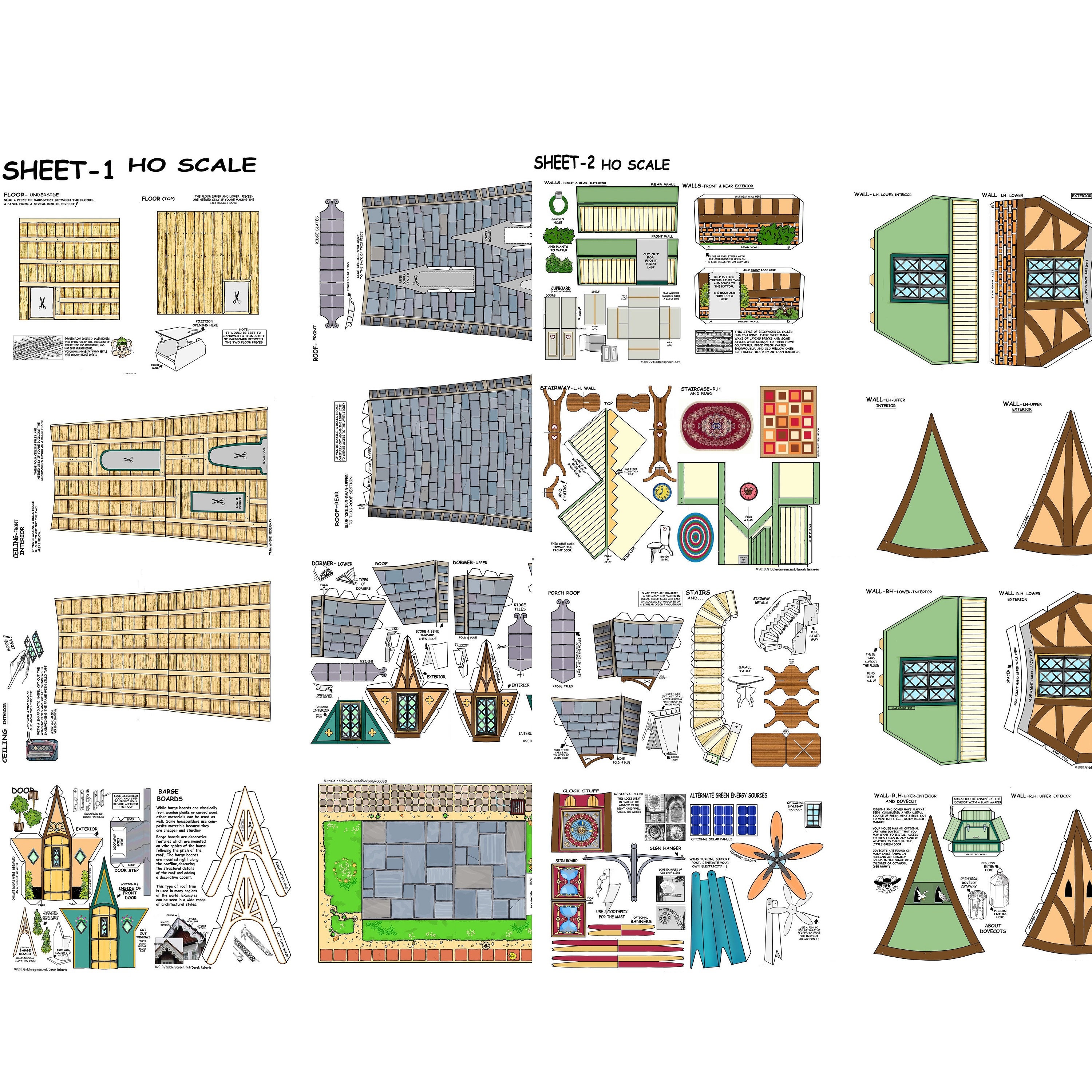 Paper House Model, Storybook House Model - Etsy