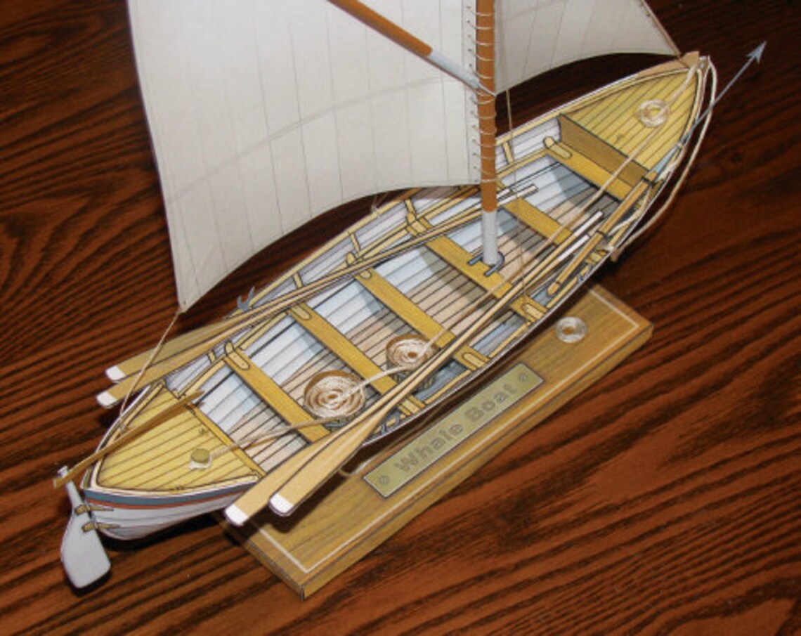 Boat Model, Ship Model, Whale Boat - Etsy