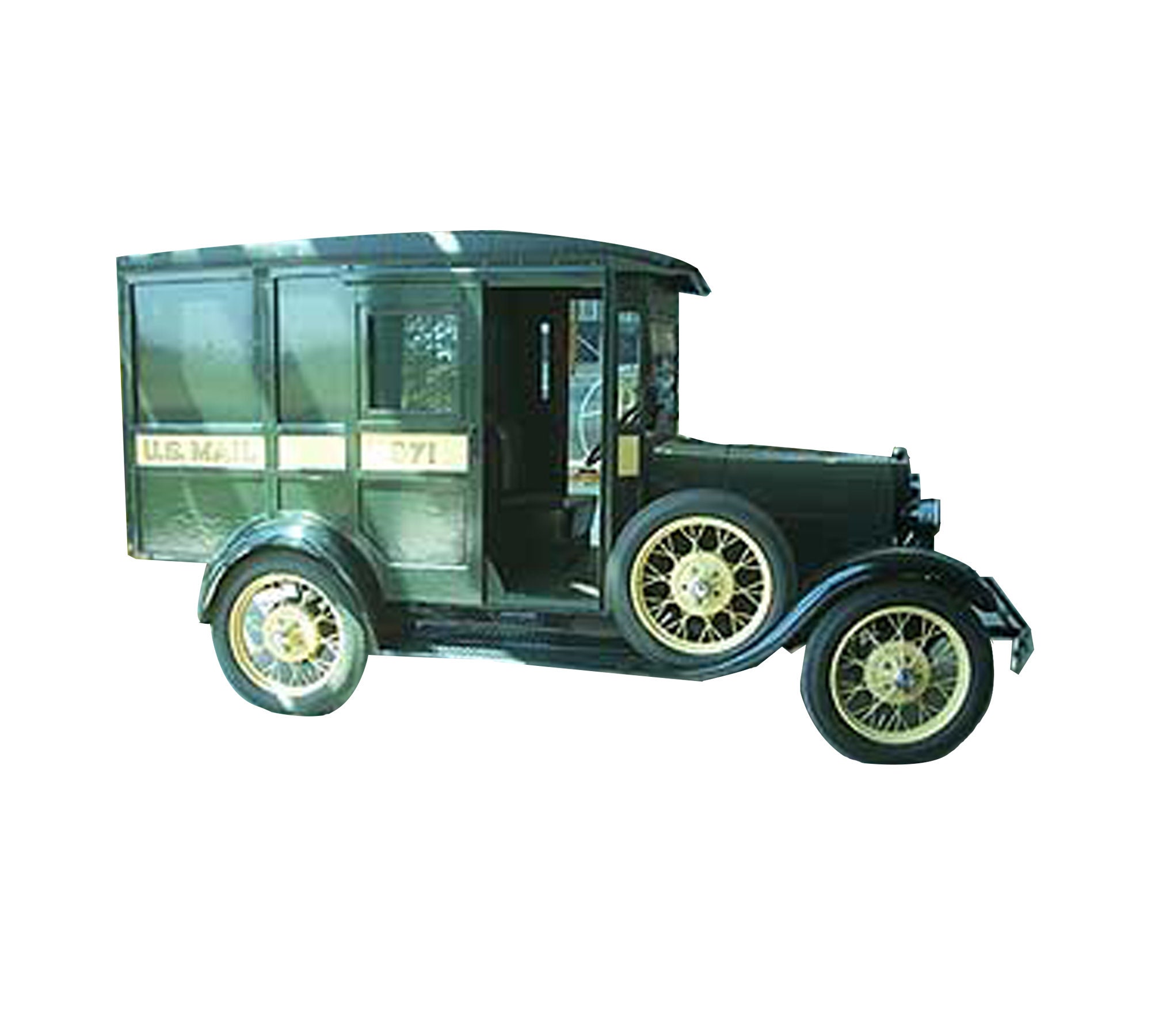 Paper Model Car, Mail Van, Mail Car - Etsy