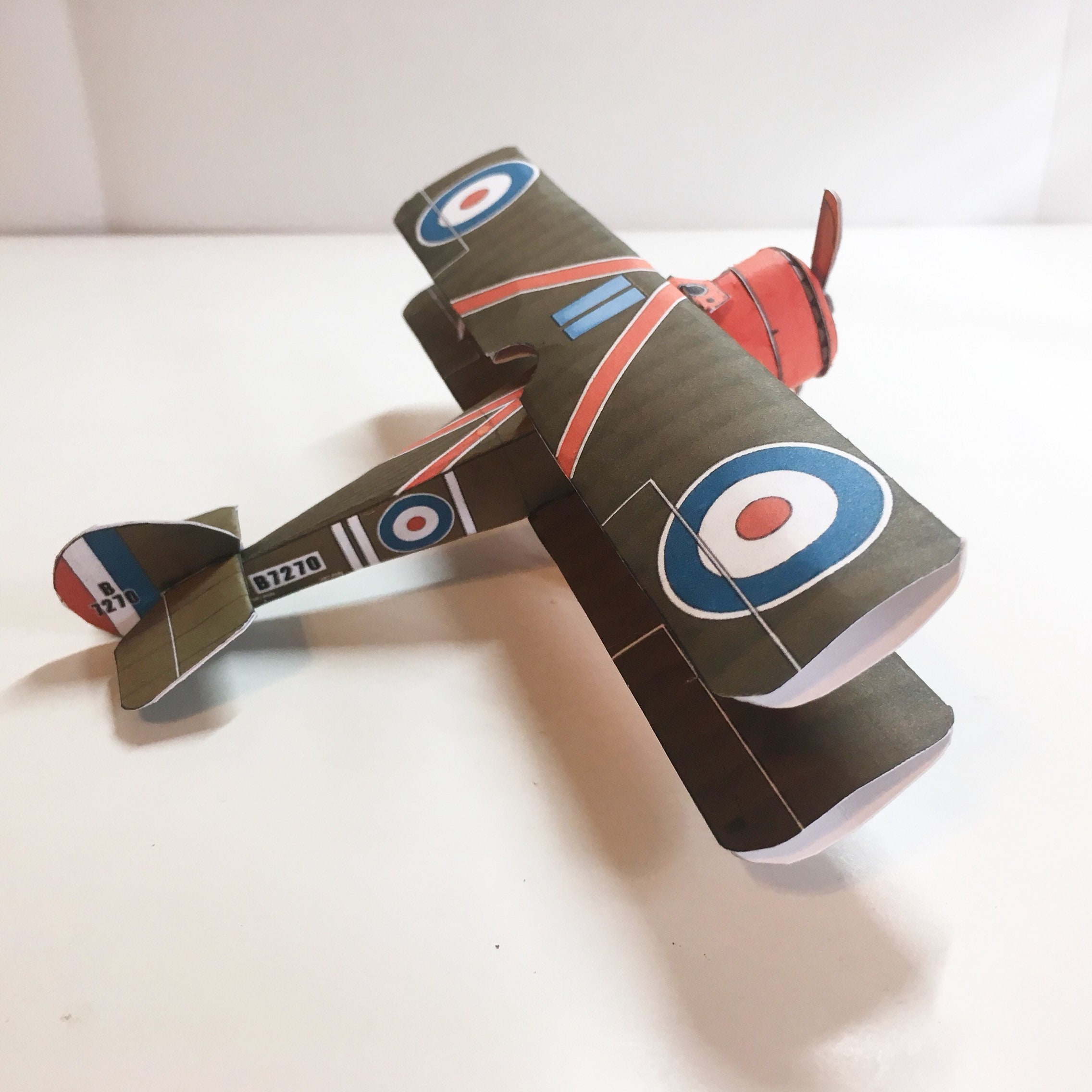 Sopwith Camel, Plane Paper Model Kit - Etsy