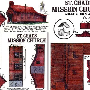 Church Model, Paper Church, Mission Church - Etsy