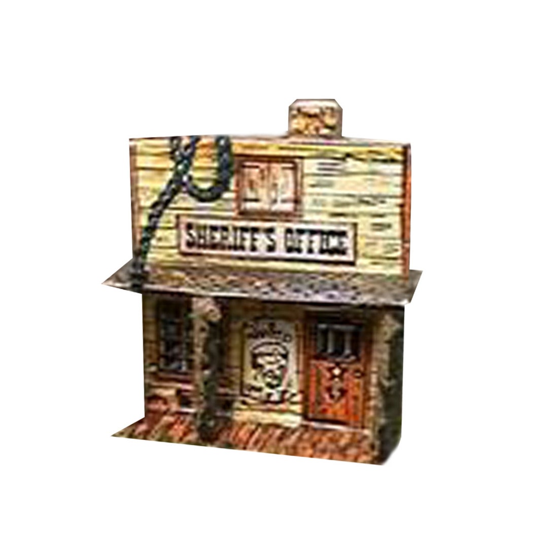 3d Paper House, Sheriff's Office - Etsy