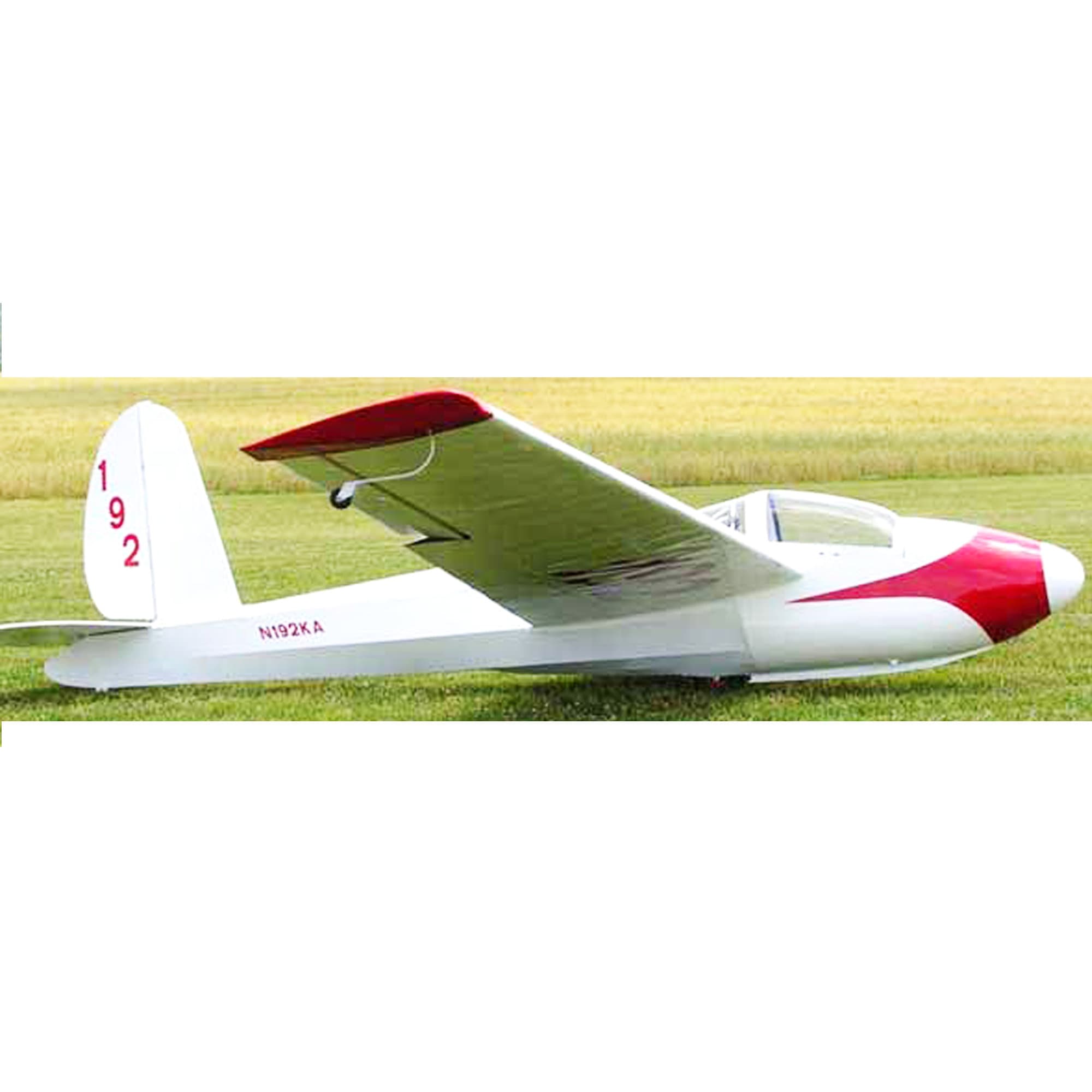 Paper Model Plane, Sailplane, Sailplane Kit - Etsy