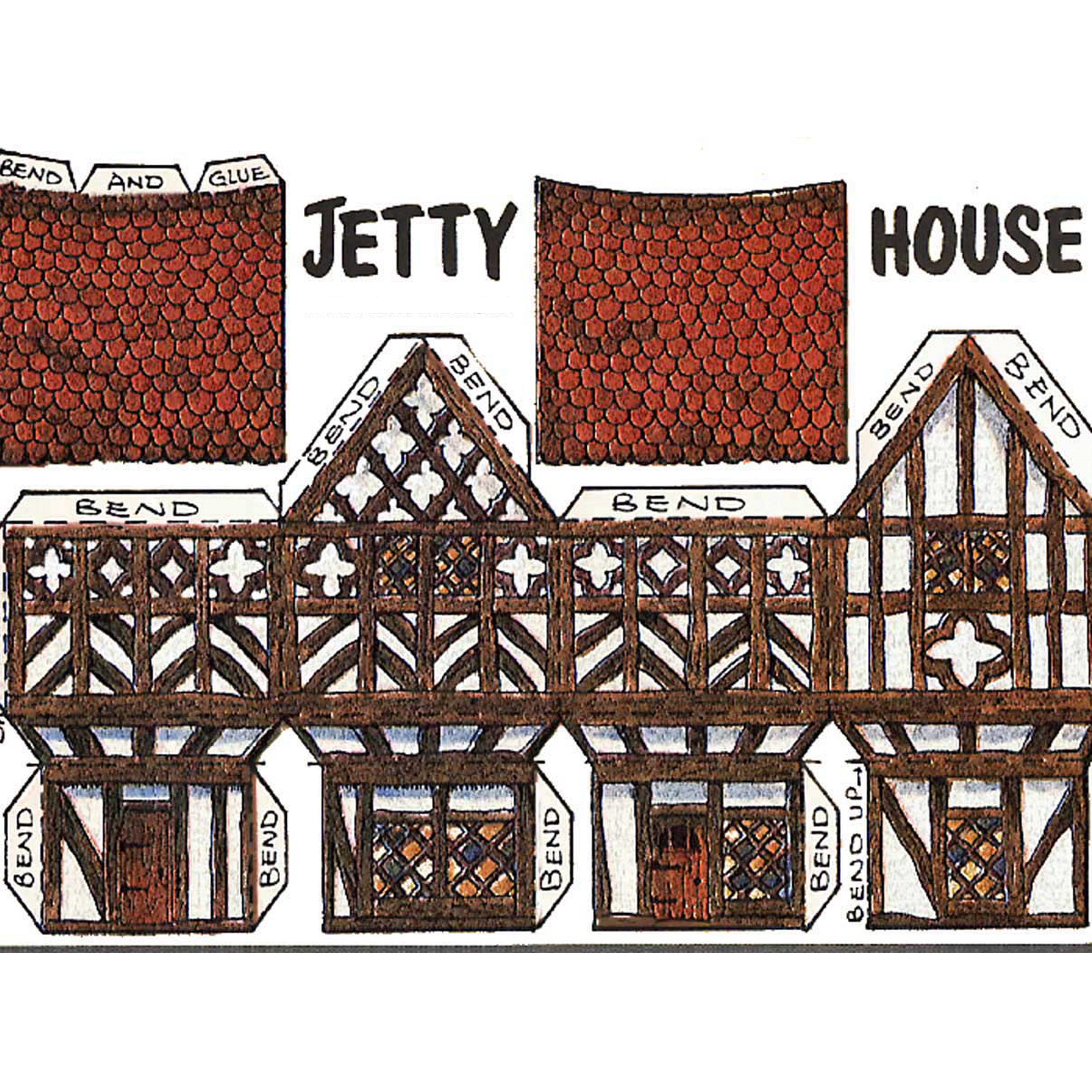 Paper House Model, Jetty House - Etsy