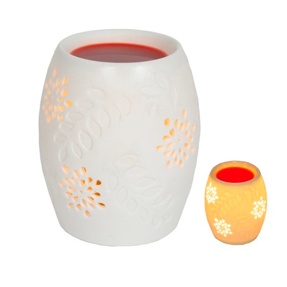 Charmant bruleur de cire en ceramique electrique pour fond de cire parfume au parfum chauffe cire electrique cadeaux pour la maison Etsy France