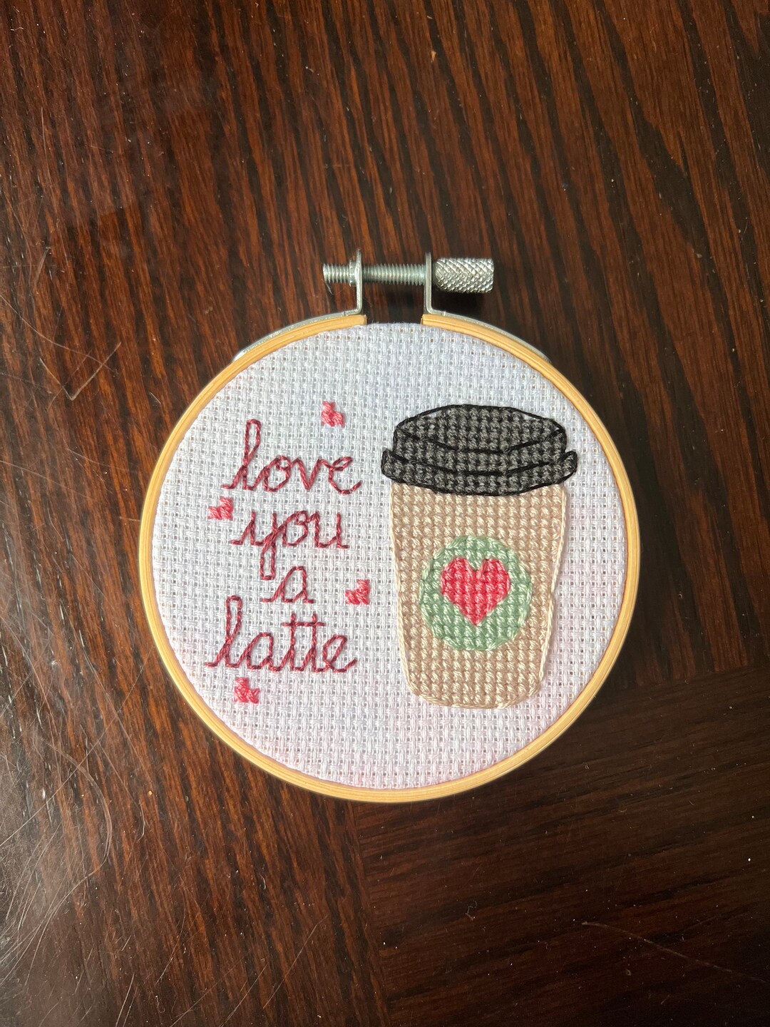 Love You a Latte - Cross Stitch Pattern *PDF Digital Download* - Etsy