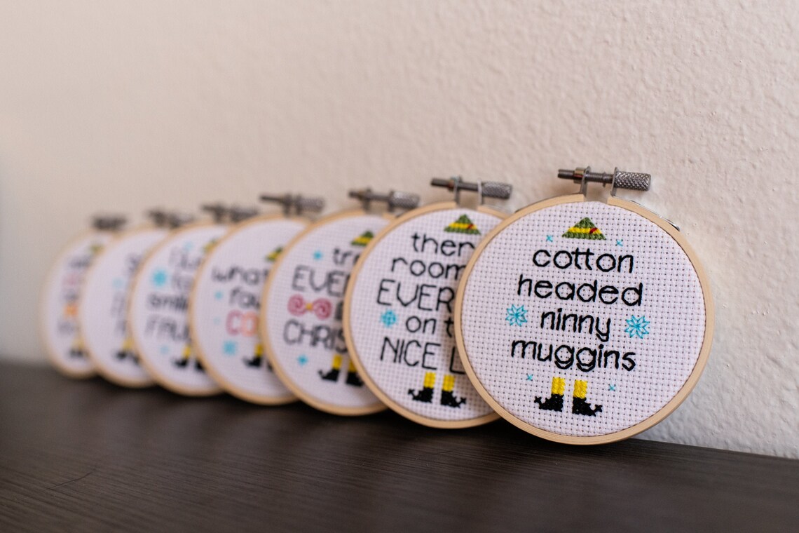 The Ultimate Complete Elf Pattern Set 12 Cross Stitch - Etsy