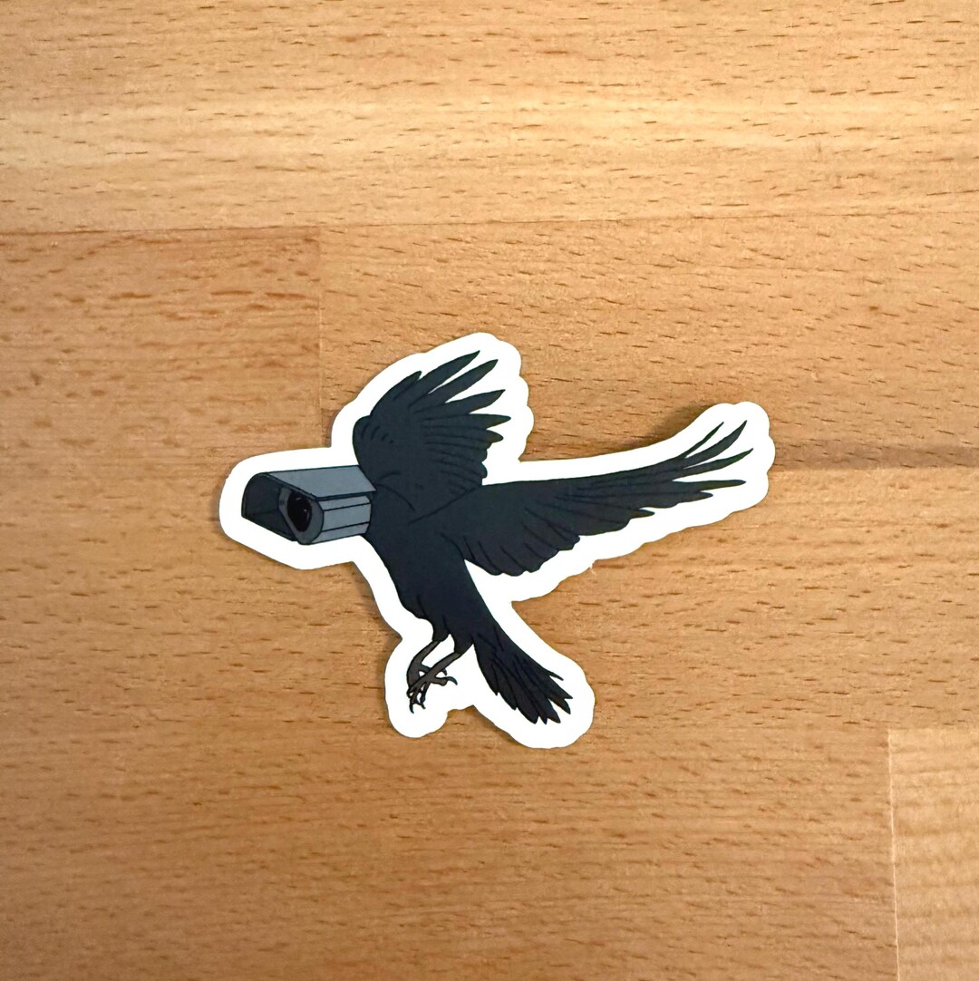 Spy Bird Sticker - Etsy