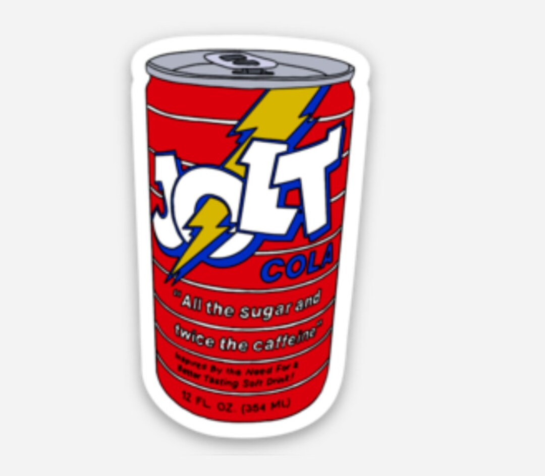 Jolt Cola Sticker - Etsy