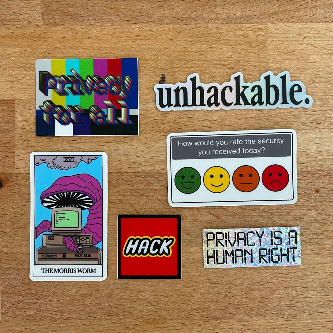 2024 Hacker & Privacy Sticker Pack - Etsy