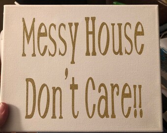 Messy house | Etsy