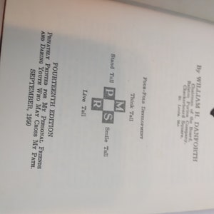 1950 I Dare You Book by William H Danforth founder of Ralston Purina ...