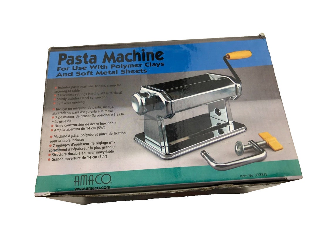 Amaco Pasta Machine for Use With Polymer Clays and Soft Metal Sheets in ...