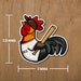 El Gallo Sticker - Etsy