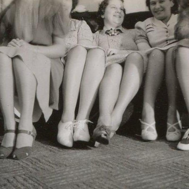 Women Sitting Together - Etsy