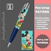 Pen Wrap Pattern | Step by Step TUTORIAL | Funny Pen Cover | Beaded ...