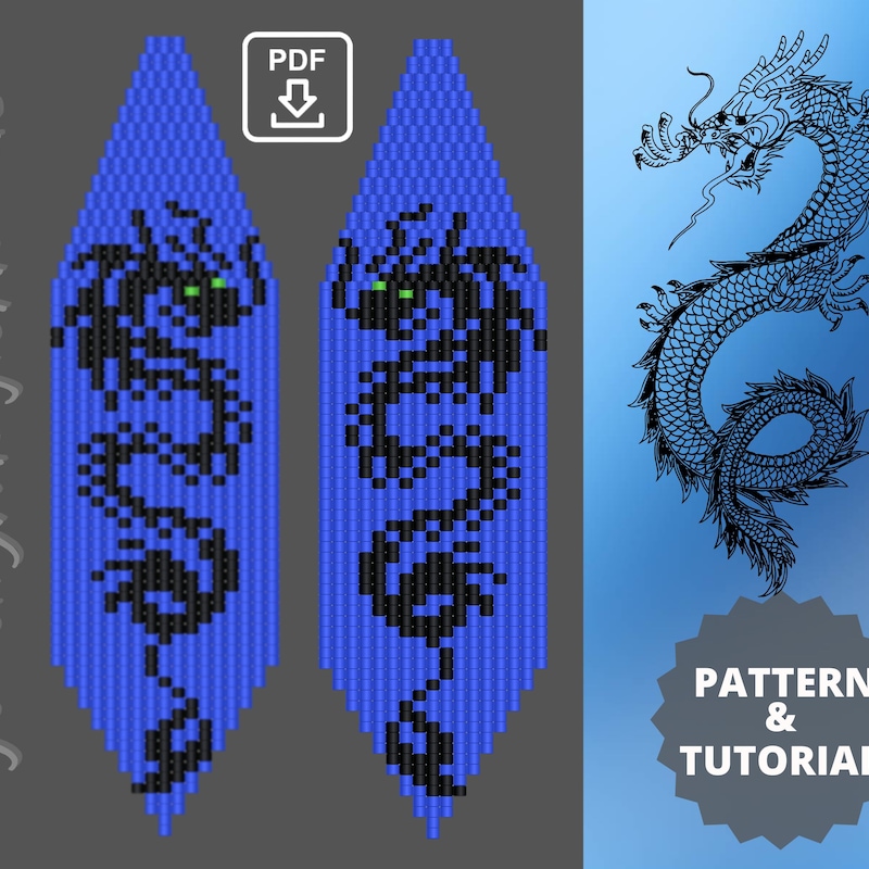 Dragon Bead Pattern - Etsy