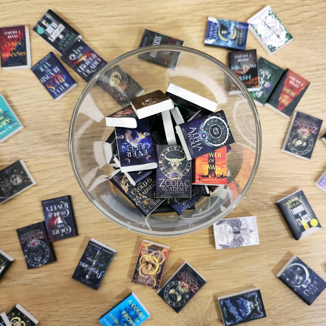 32 DIY Mini Books Library Kit - Etsy