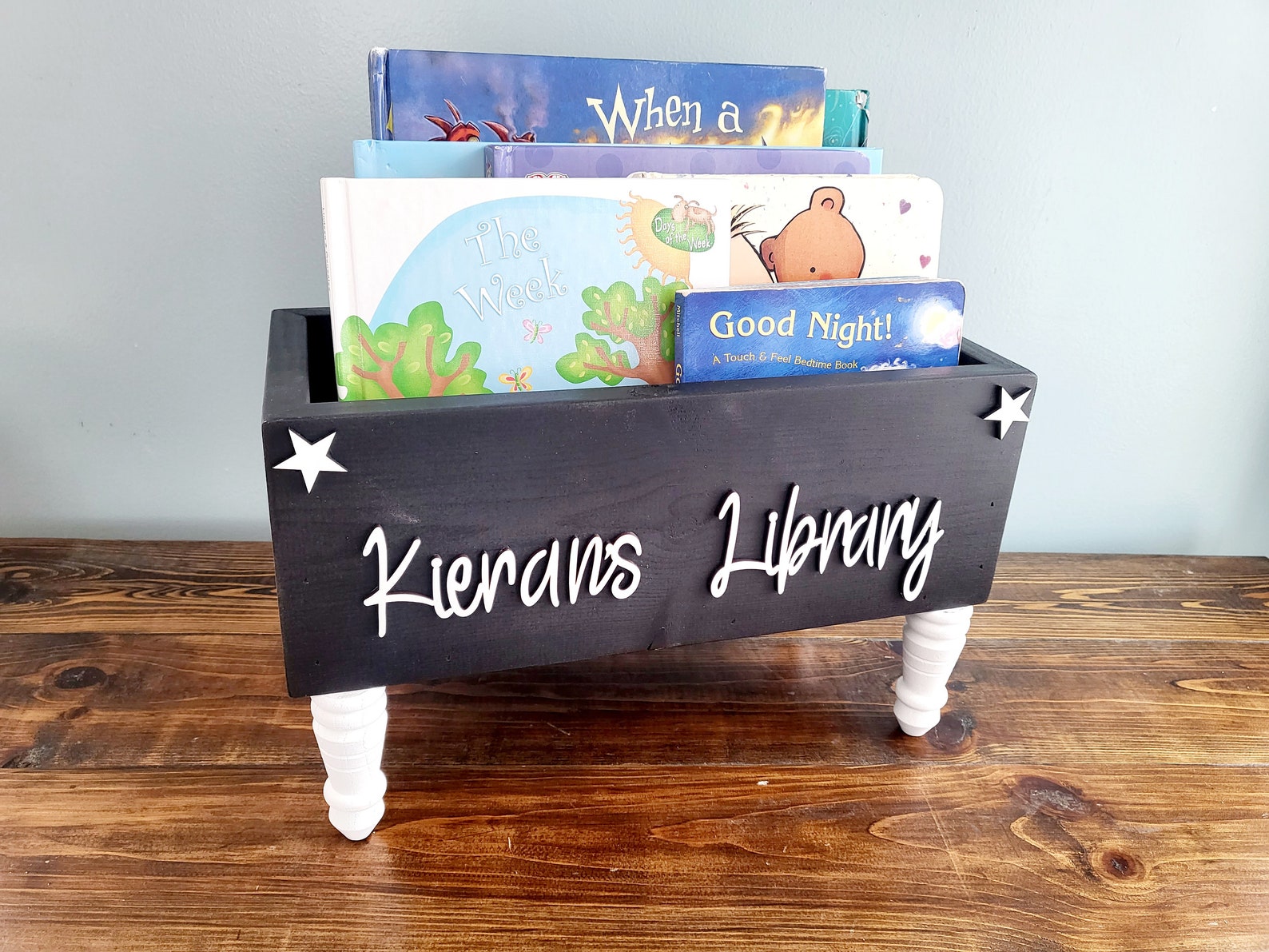 Personalized 3d Book Library Box Book Box Book Storage - Etsy