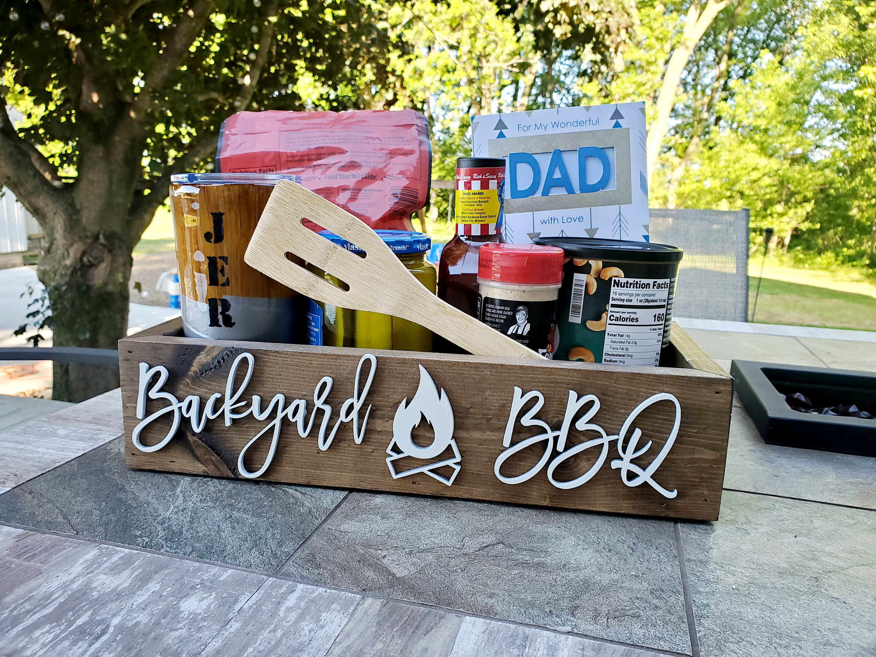 3D Backyard BBQ Box- Backyard BBQ - Bbq Caddy - Camping Station - Bbq ...