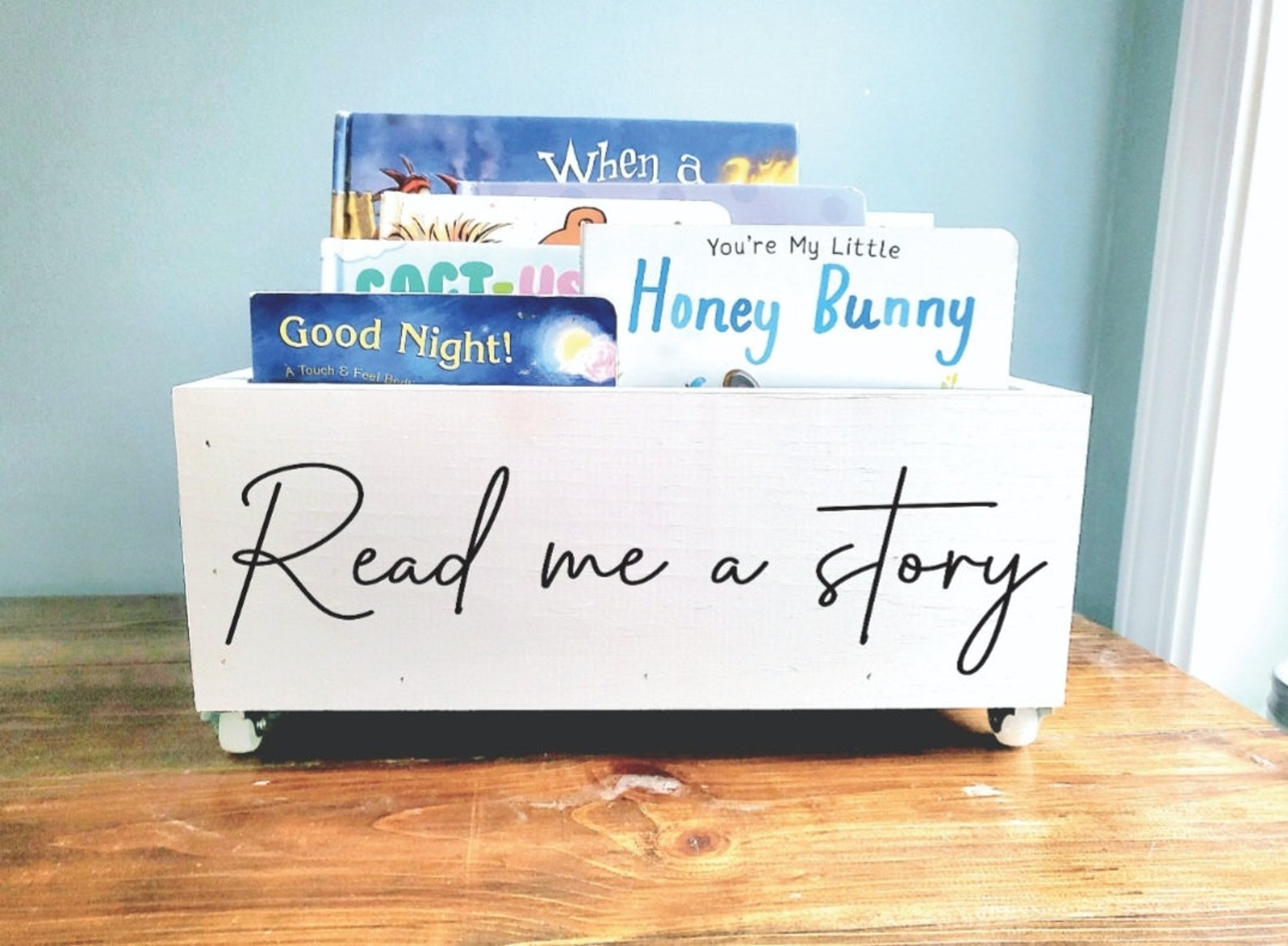 Read Me a Story Book Bin - Book Storage - Books - Toy Storage ...