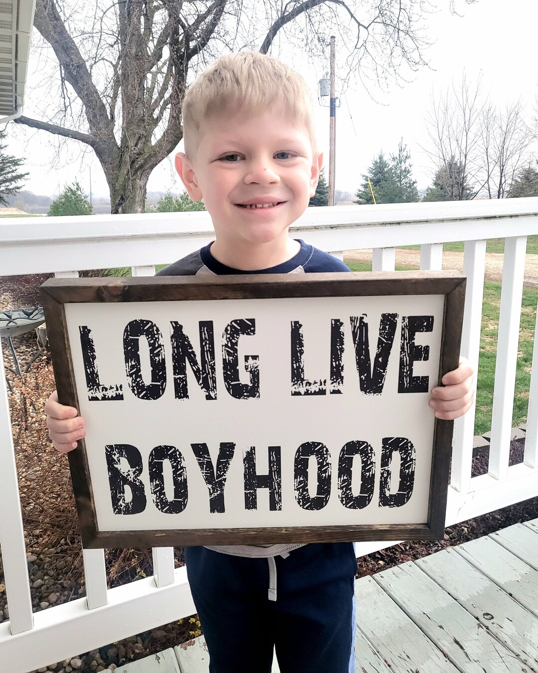 Long Live Boyhood Sign | Baby Name Sign | Nursery Name Sign Wood ...