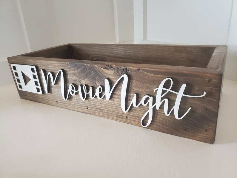 3D Movie Night Box Movie Box Candy Station Candy Bar | Etsy