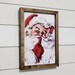 Vintage Santa Claus Wood Sign, Santa Claus Mantle Decor, Farmhouse ...